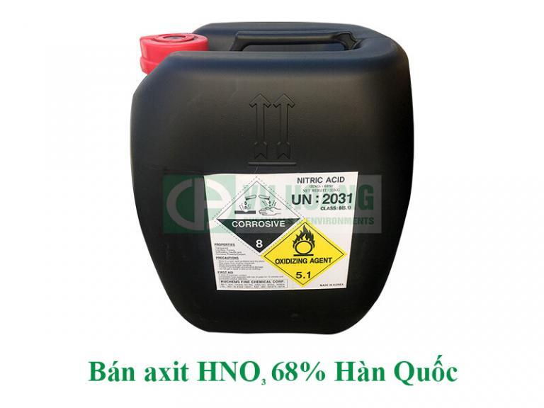 HNO3 68% - Phân phối axit Nitric 68% - Hóa chất Vũ Hoàng