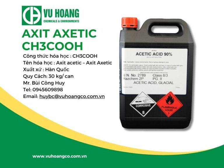 Acid Acetic CH3COOH: Đặc điểm, ứng dụng và những lưu ý cần biết – Công ...