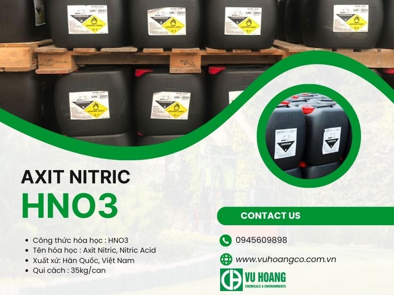 HNO3 - Axit Nitric: Thành phần, ứng dụng và quy định an toàn – Công ty ...