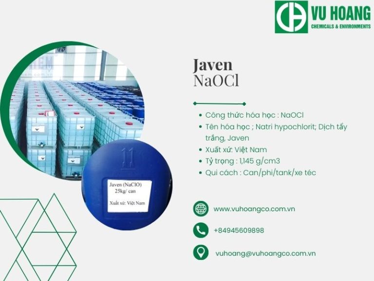 Giá và ứng dụng của hóa chất Javen – Công ty TNHH Công nghệ Hóa chất và ...