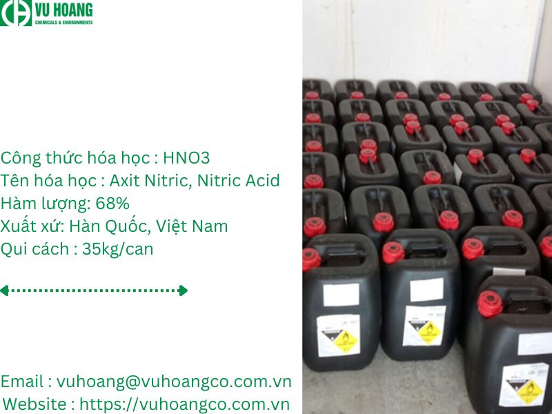 Axit Nitric – HNO3 68% Hàn Quốc – Công ty TNHH Công nghệ Hóa chất và ...