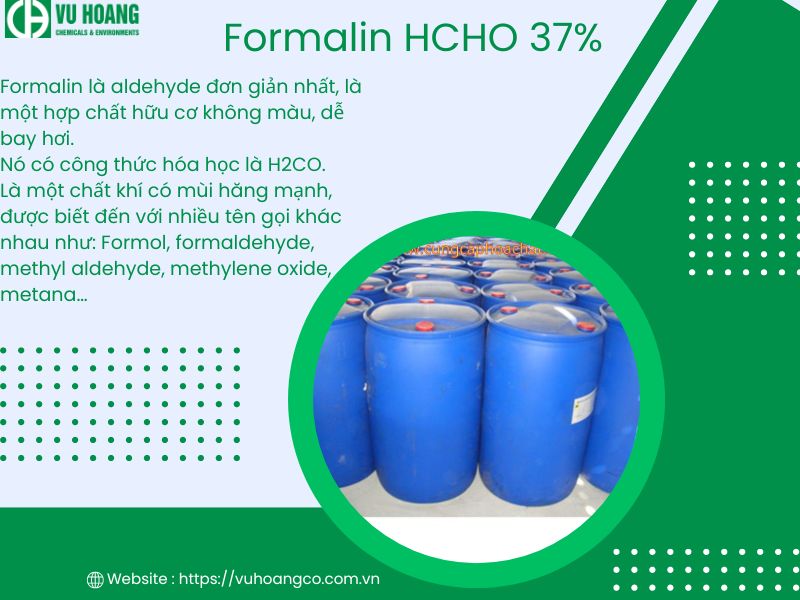 Formalin HCHO 37%, Việt Nam – Công ty TNHH Công nghệ Hóa chất và Môi ...