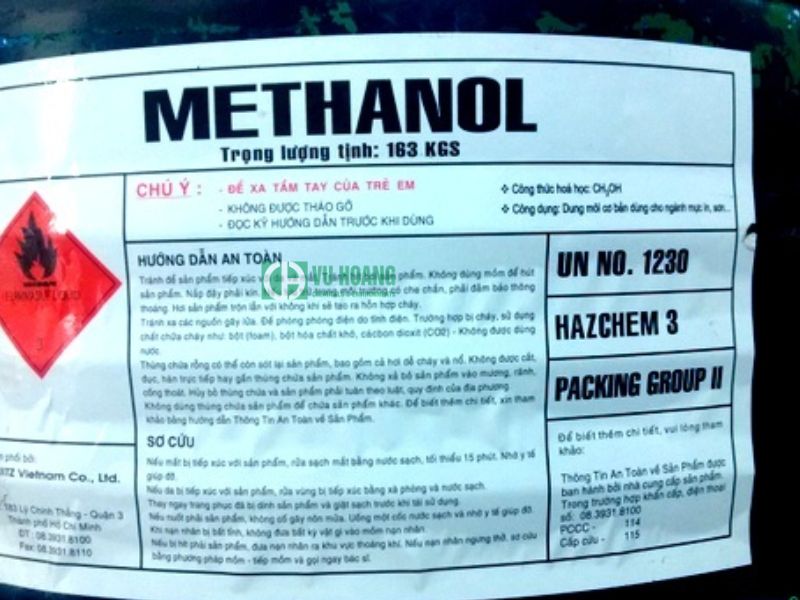 Nguy hiểm của methanol, cồn công nghiệp đối với sức khỏe con người ...