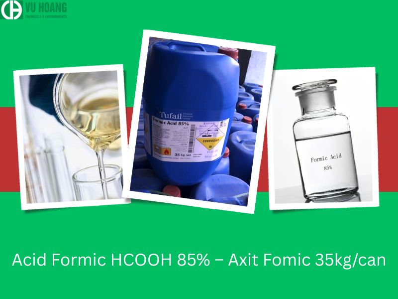 Acid Formic HCOOH 85% – Axit Fomic 35kg/can – Công ty TNHH Công nghệ ...