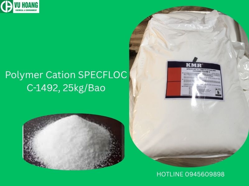 Polymer Cation SPECFLOC C-1492, 25kg/Bao – Công ty TNHH Công nghệ Hóa ...