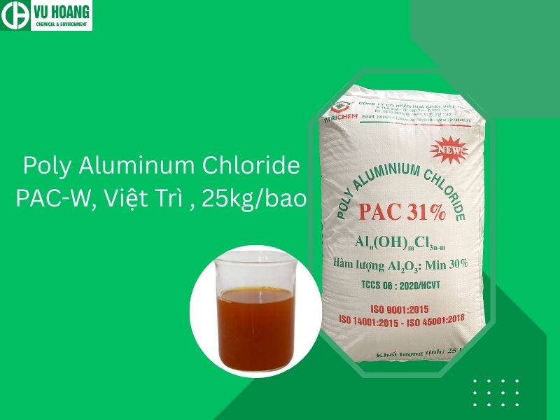 Poly Aluminum Chloride PAC-W, Việt Trì , 25kg/bao – Công ty TNHH Công ...