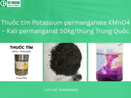 Thuốc tím Potassium permanganate KMnO4 – Kali permanganat 50kg/thùng ...